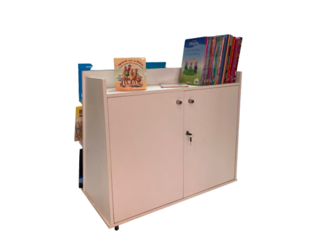 Mueble exhibidor de libros