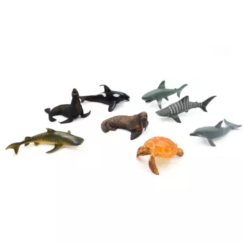 Set Animales Marinos 8 Piezas