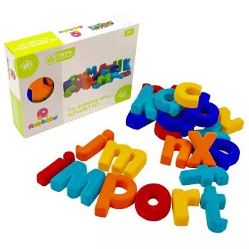 Abecedario Minúsculas Soft Rubbabu