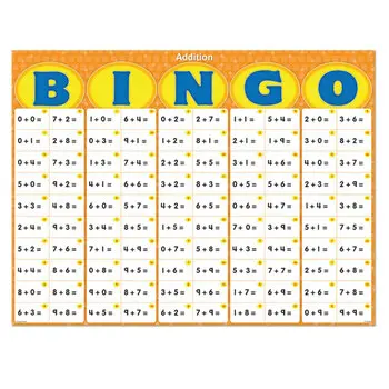 Bingo De Sumas Y Restas