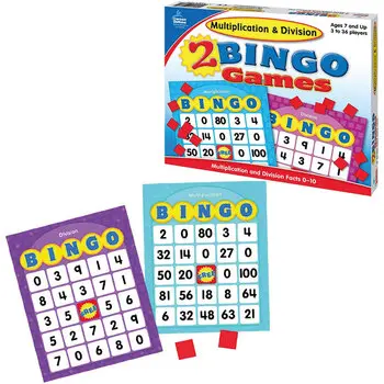 Bingo De Multiplicacion Y División
