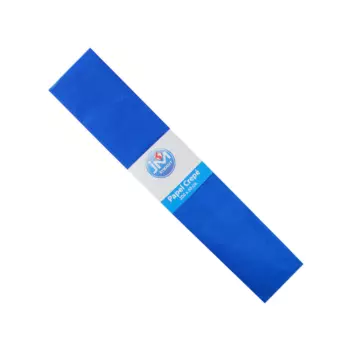 Papel Crepé Azul Marino 50 X 200 Cm (10 unidades)