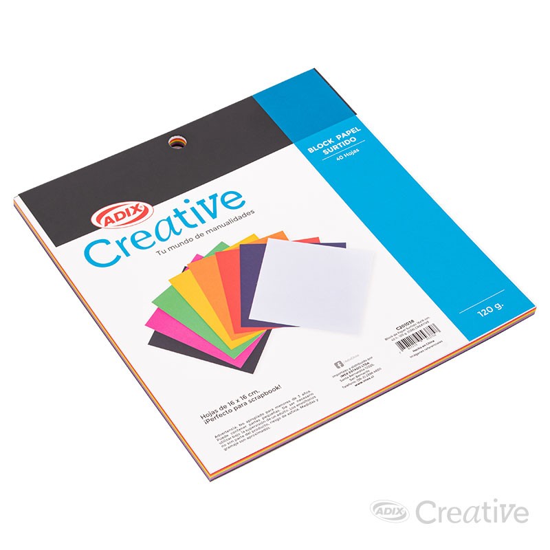 Block Hojas De Colores