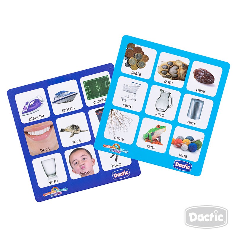 Lotería Discriminación Auditiva Dactic