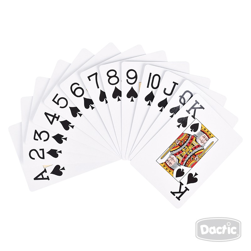 Naipes Números Grandes Dactic