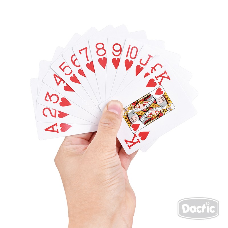 Naipes Números Grandes Dactic