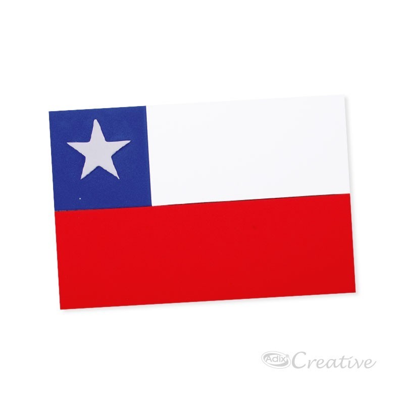 Set Bandera Chilena Creative