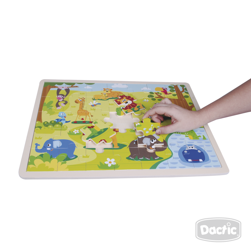 Puzzle Animales De La Selva